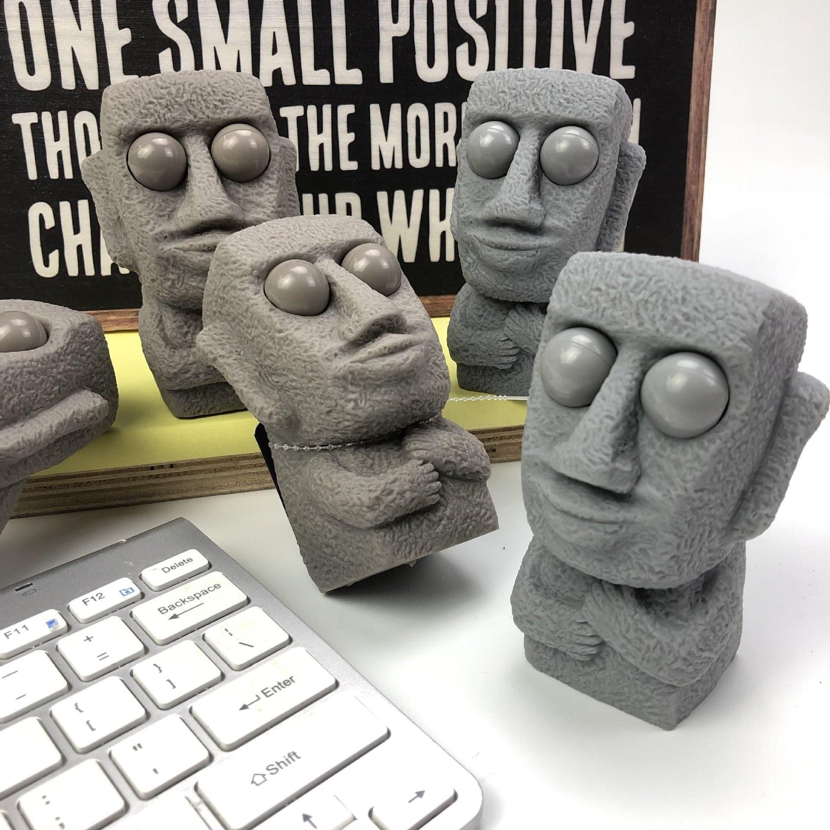 Squeeze Stress Reliever Moai Toys – GooDIYou